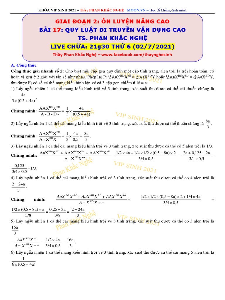 17. QLDT vận dụng cao | PDF