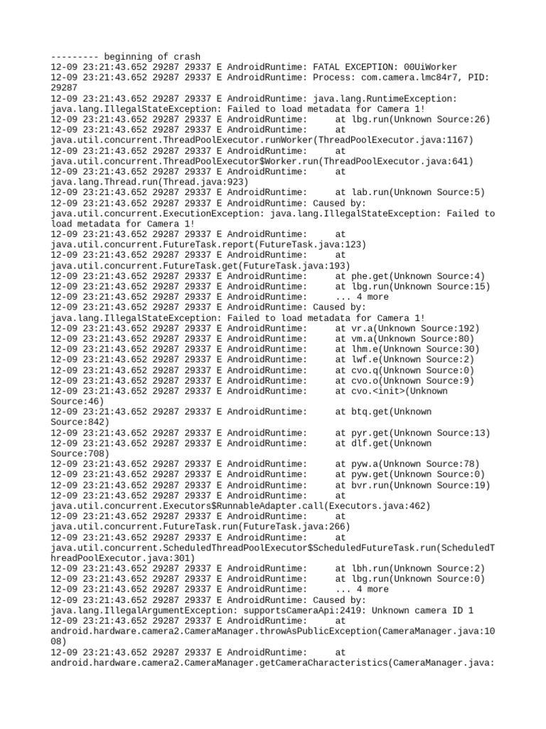 Logcat 1670629772722 | PDF | Java (Programming Language) | Android ...