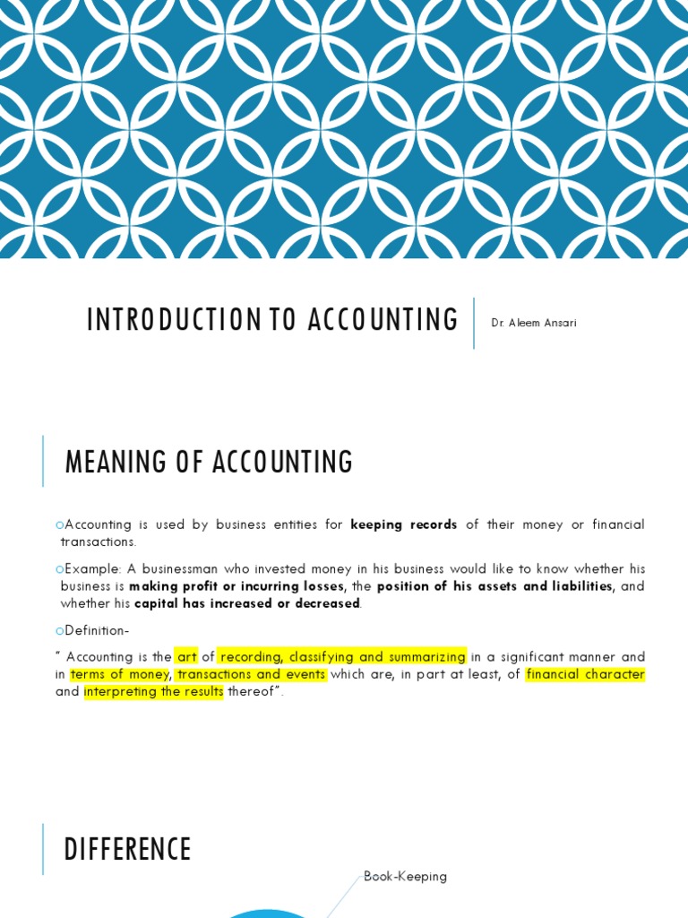 Accounting Basics for Beginners | PDF | Equity (Finance) | Expense