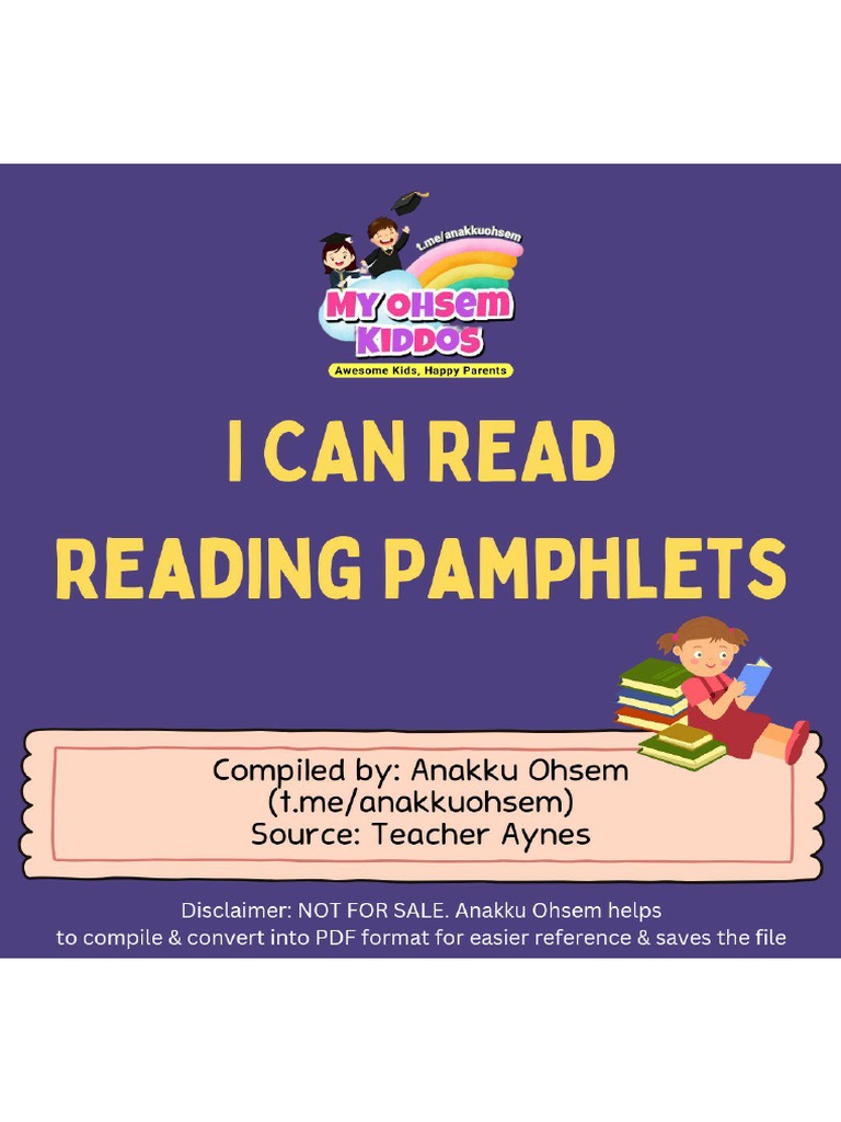 Reading Pamphlets | PDF