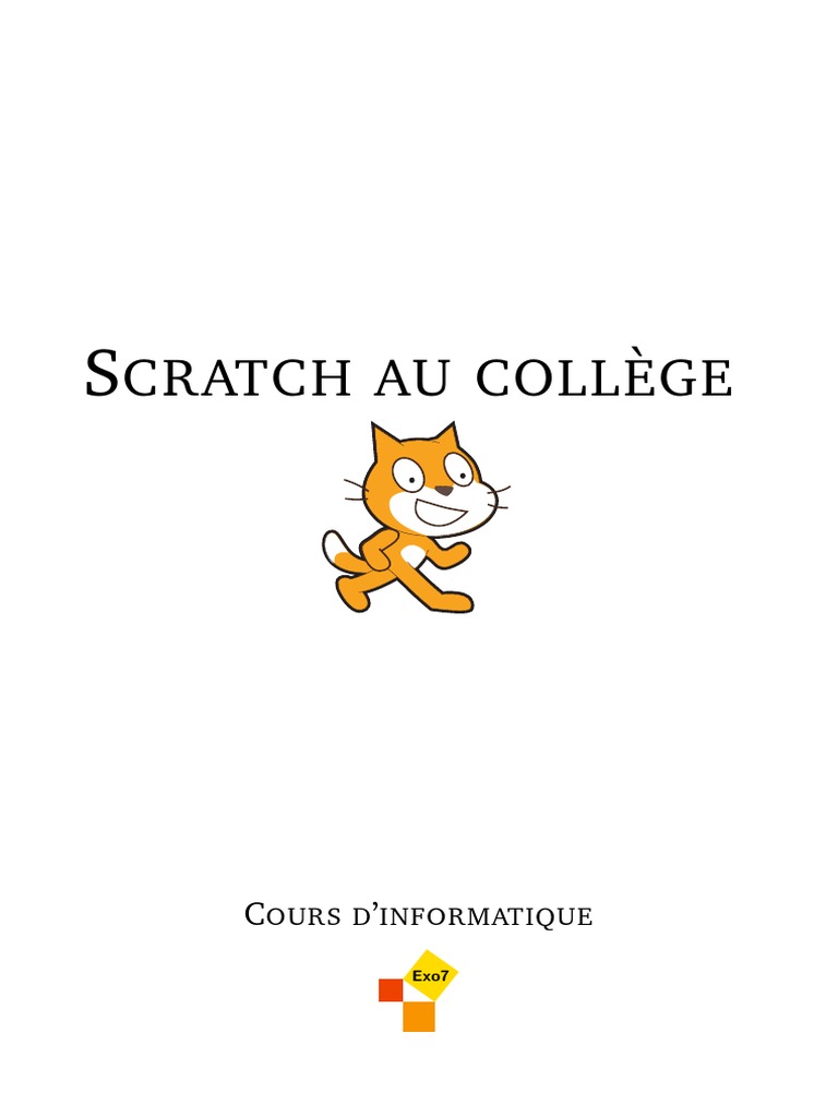 Scratch | PDF | Scratch (Langage de programation) | Structure de contrôle