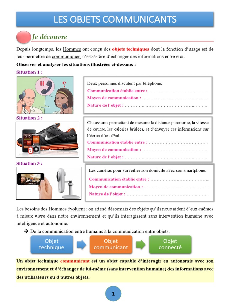 Cahier 9ème | PDF | Internet des objets | Application