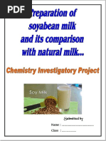 Soymilk Production Techniques Overview | PDF | Soy Milk | Soybean