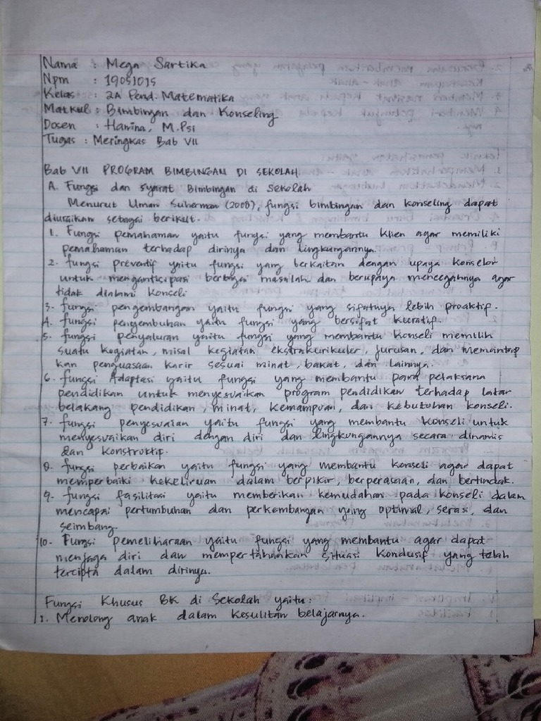 Tugas Ringkas BK | PDF