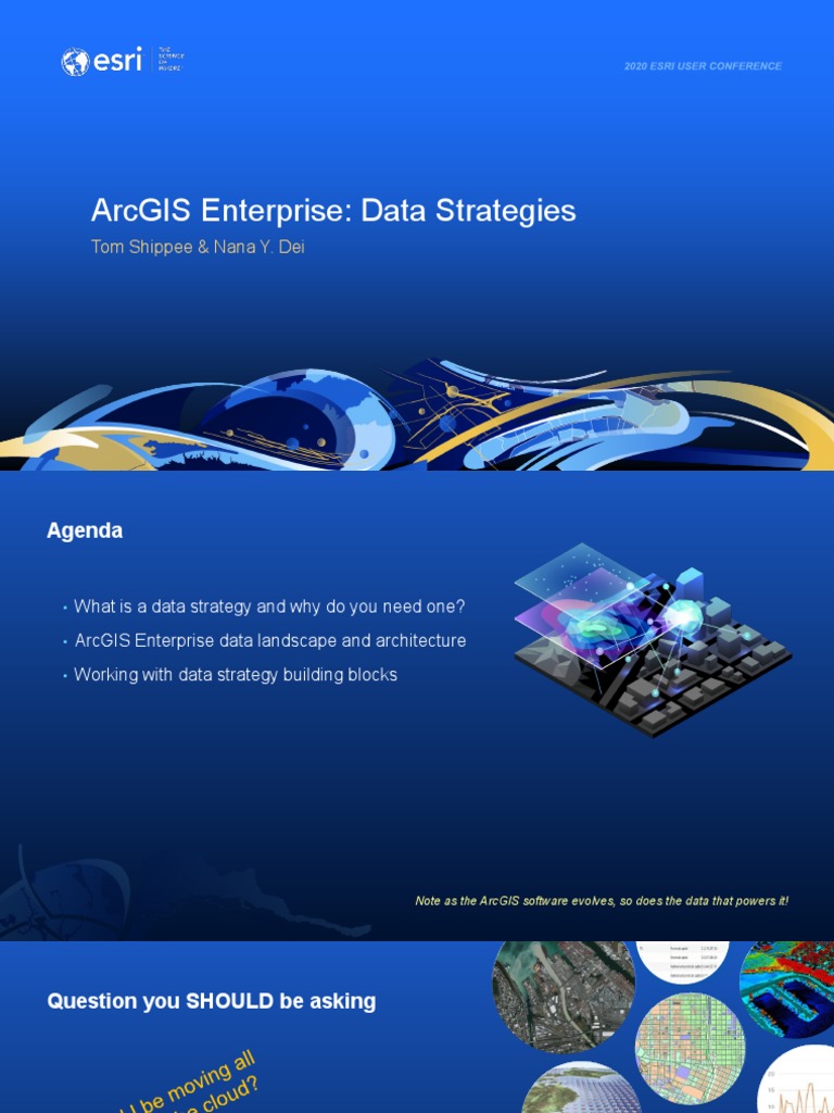 Arcgis Enterprise Data Storage Strategies | PDF | Arc Gis | Geographic ...