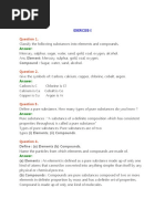 7e Lesson Plan (Elements and Compounds) | PDF