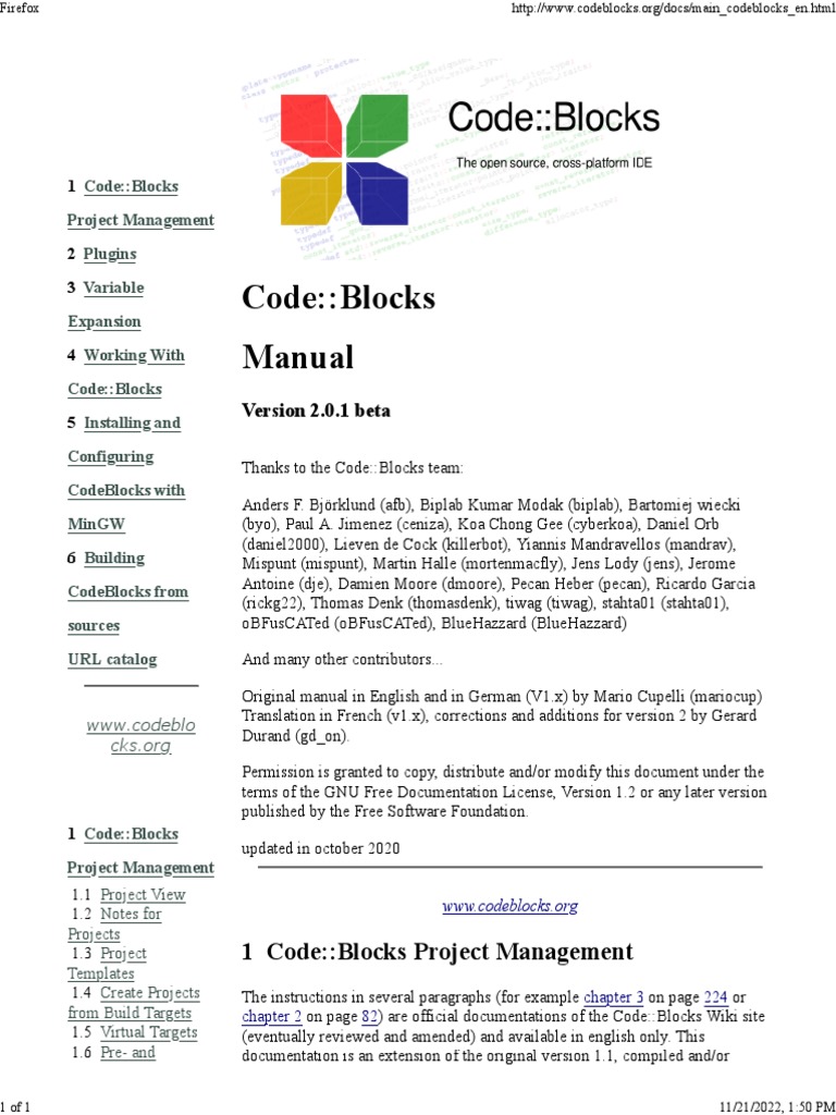 Codeblocks - Manual V 2.0 | Download Free PDF | Source Code | Technology Development