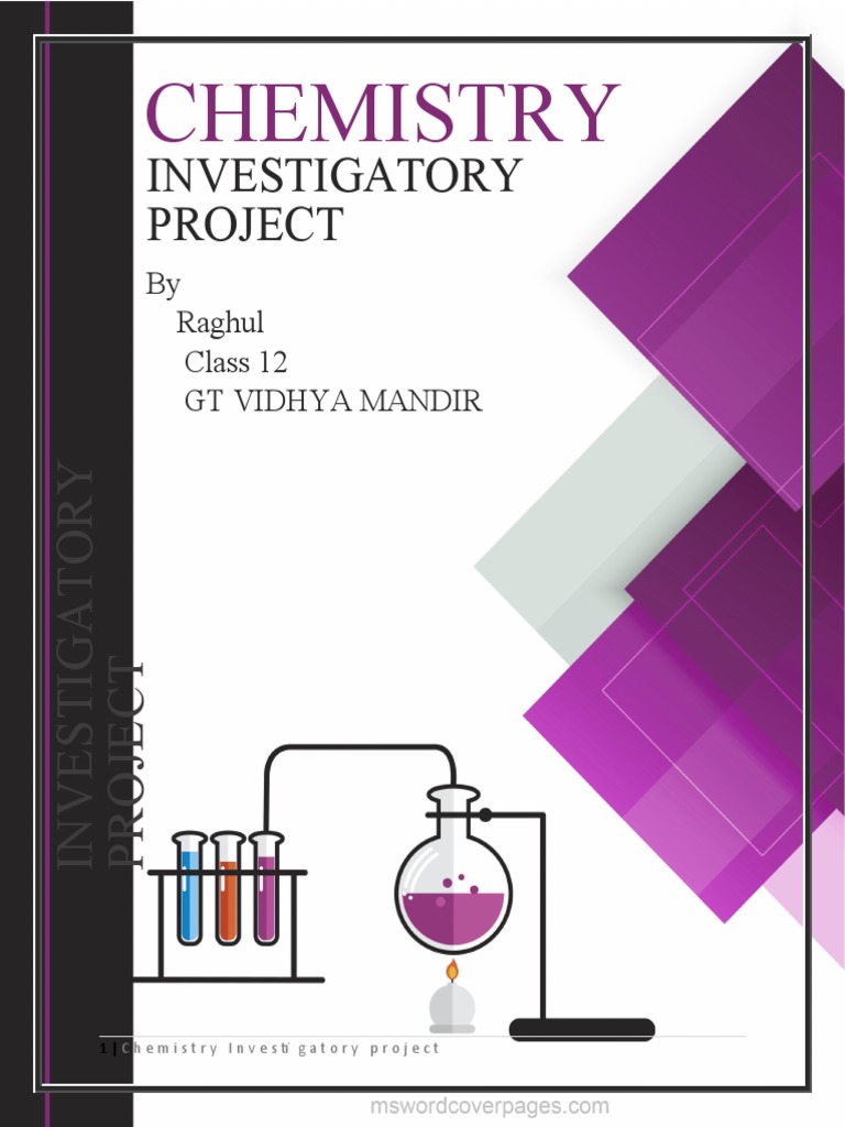Chem Investigatory Project | PDF | Foods | Chili Pepper