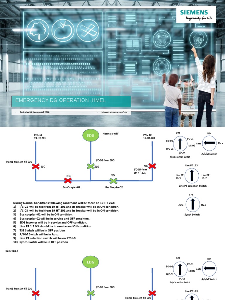 Emergency DG | PDF | Electronic Engineering | Electrical Components
