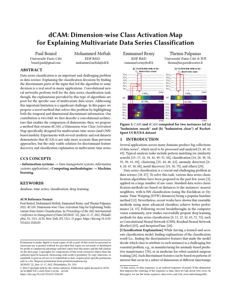 Sigmod22 Dcam | PDF | Artificial Neural Network | Algorithms