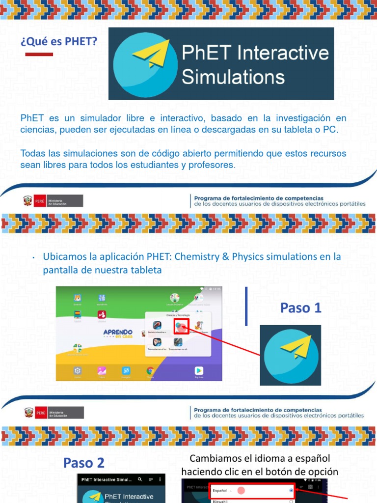 PHET Simulaciones | PDF | Informática