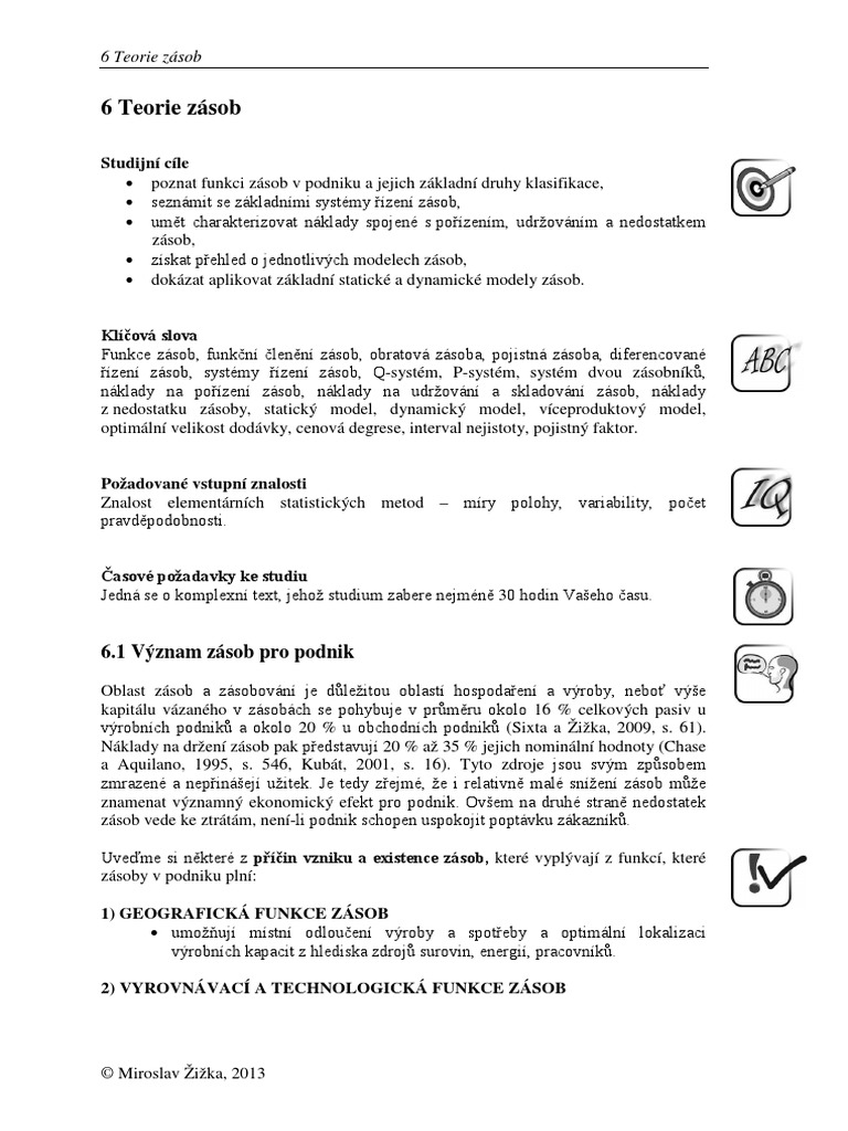 Teorie Zasob Kniha | PDF