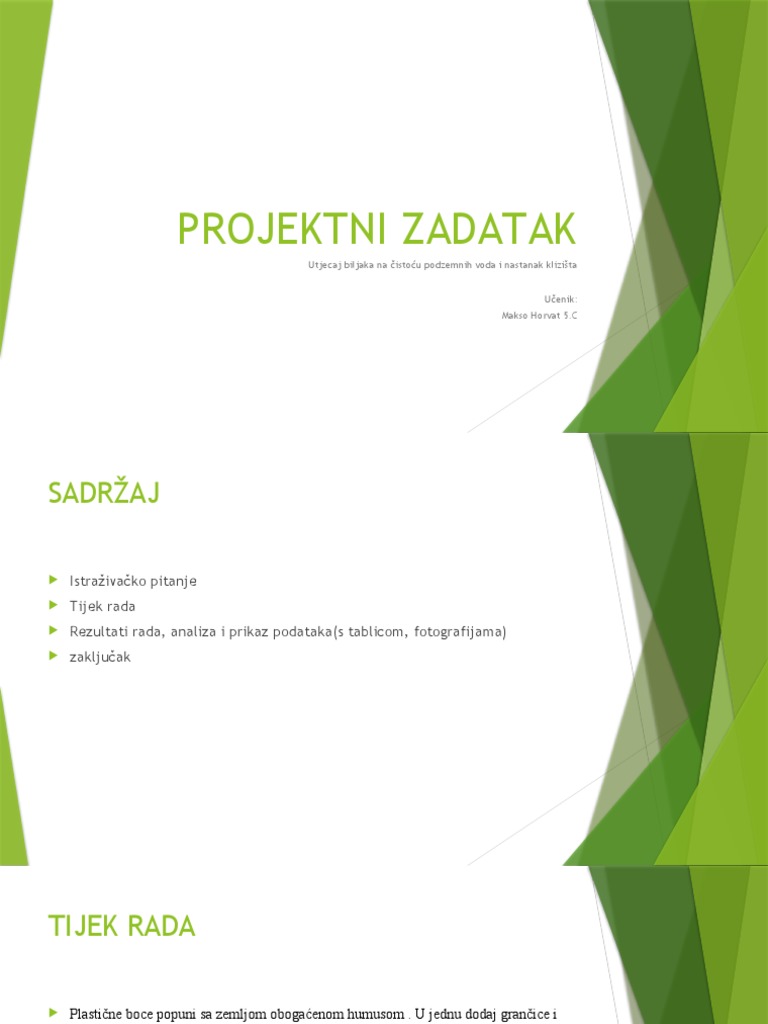 Projektni Zadatak | PDF