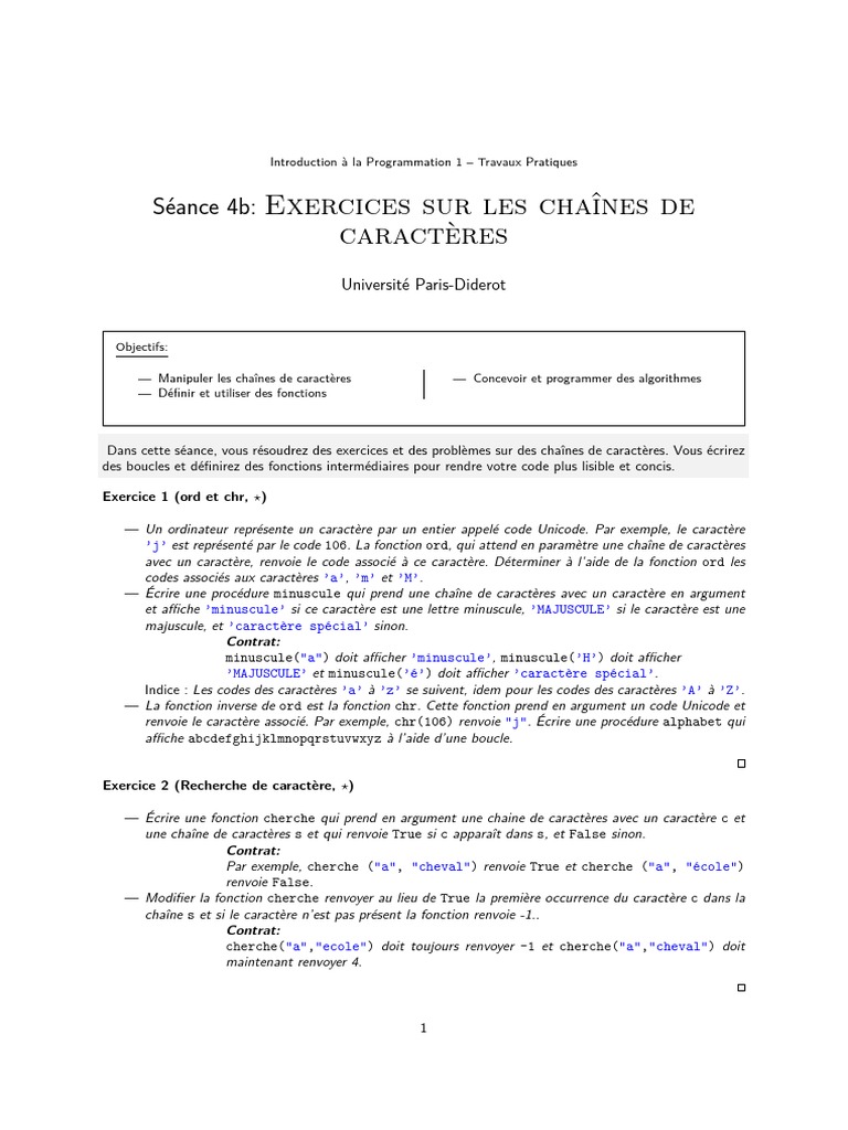 IP1 Python TP 4b | PDF | ADN | Programmation informatique IP1 Python TP 4b | PDF | ADN | Programmation informatique