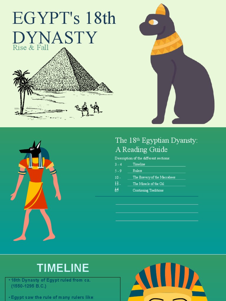 Egypt's 18th Dynasty | PDF | Eighteenth Dynasty Of Egypt | New Kingdom Of Egypt