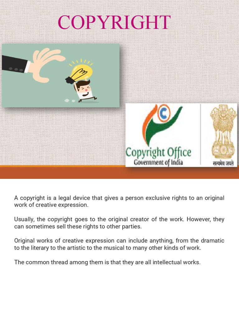 Copyright Presentation (Students) | PDF | Copyright | Copyright ...