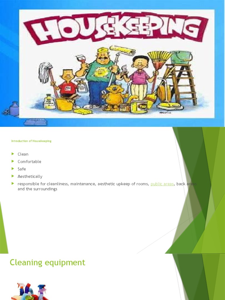 HOUSEKEEPING Training | PDF