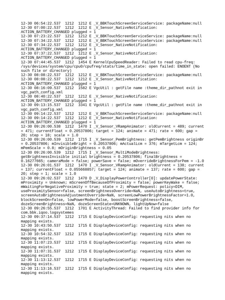 Log Pdf Java Programming Language Android Operating System 9950