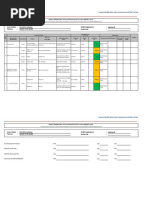 Pest Control Risk Assessment | PDF