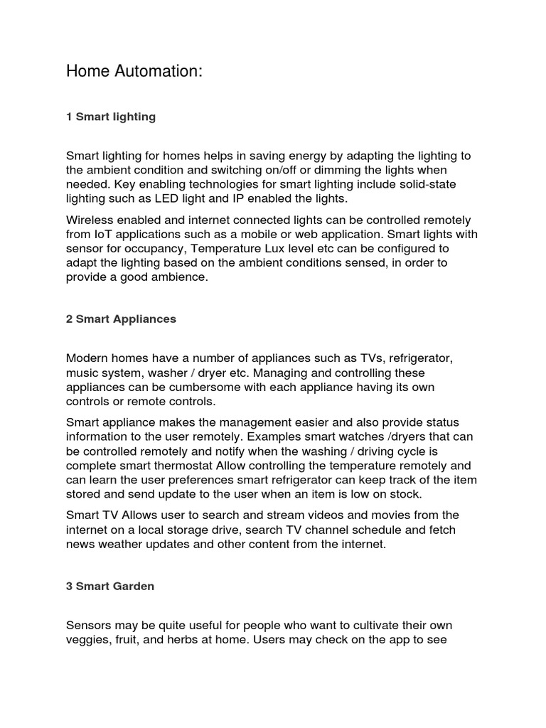 Domain Specific Applications IOT | PDF | Internet Of Things | Cloud Computing