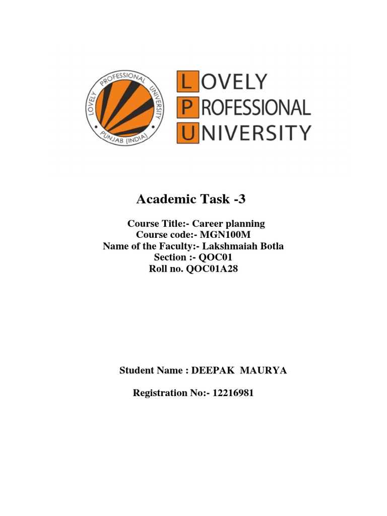 Academic Task 1 | PDF Academic Task 1 | PDF