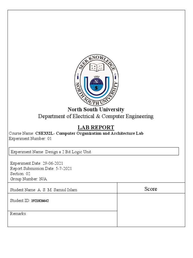 Lab 01 Cse 332 | PDF | Electronic Circuits | Electronic Engineering