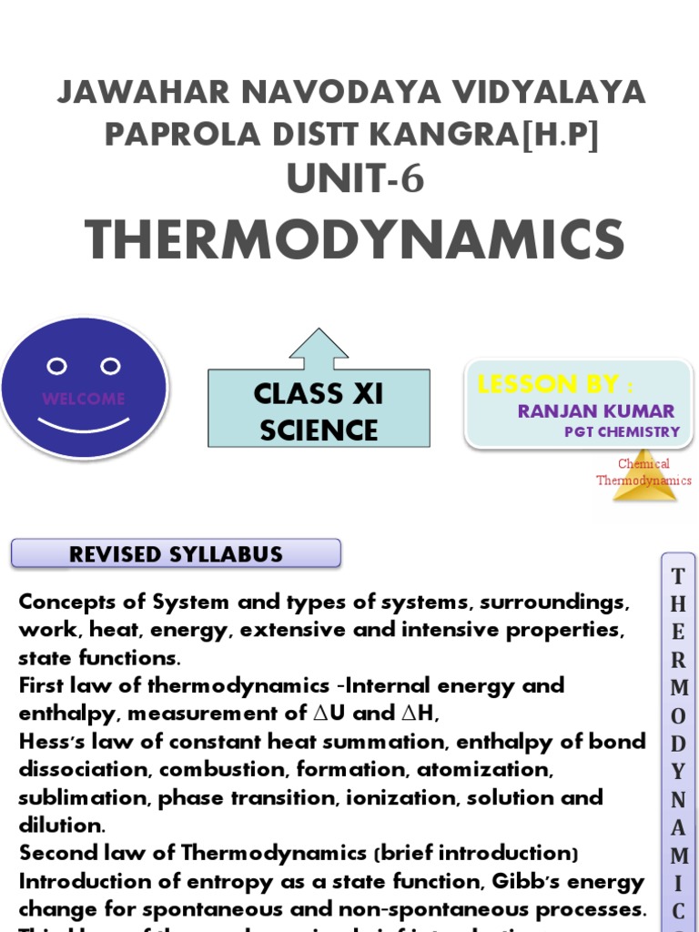 Thermodynamics | PDF | Entropy | Gibbs Free Energy