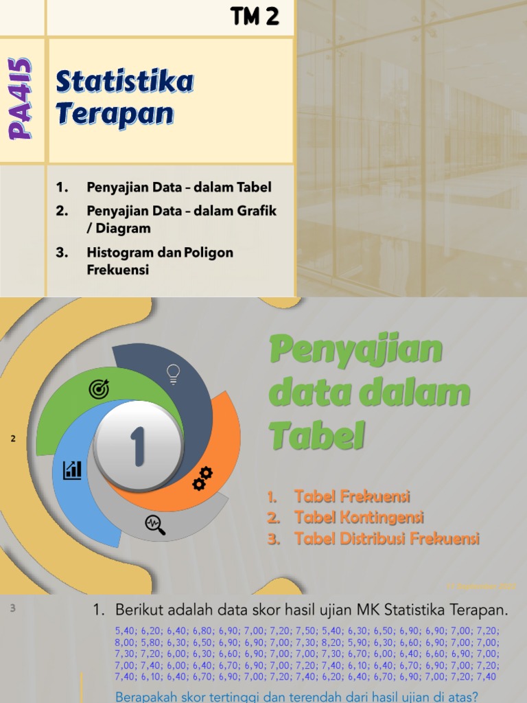 Pert 2 - Penyajian Data | PDF