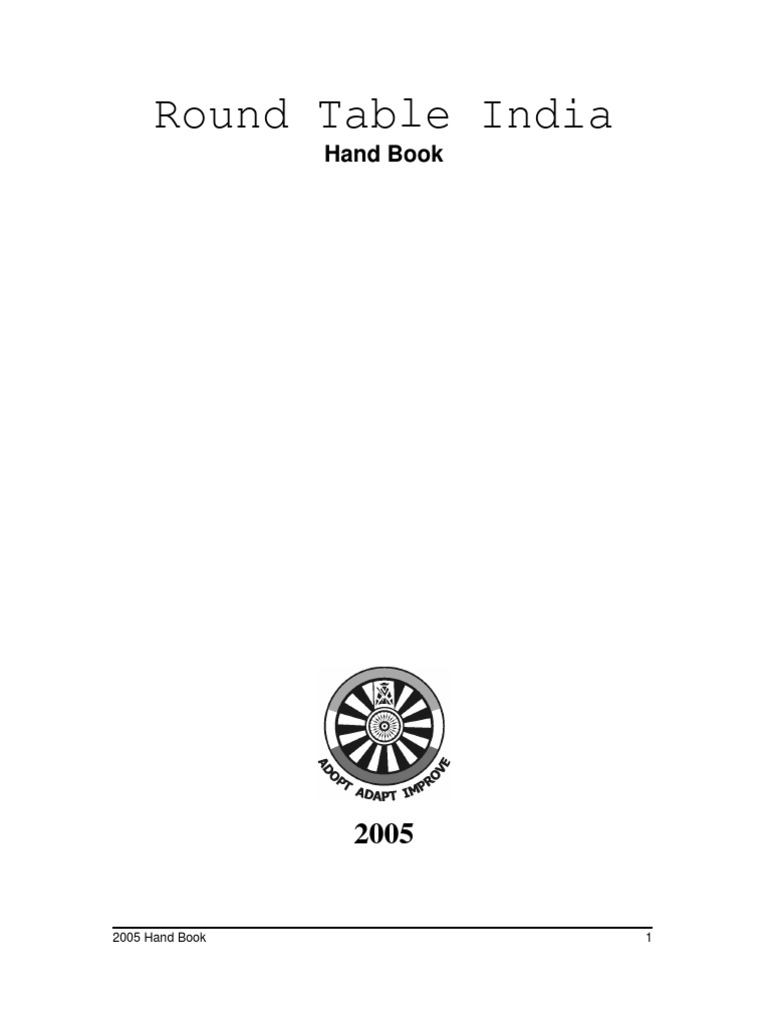 RTI Handbook 2005 | PDF | Chairman | Government