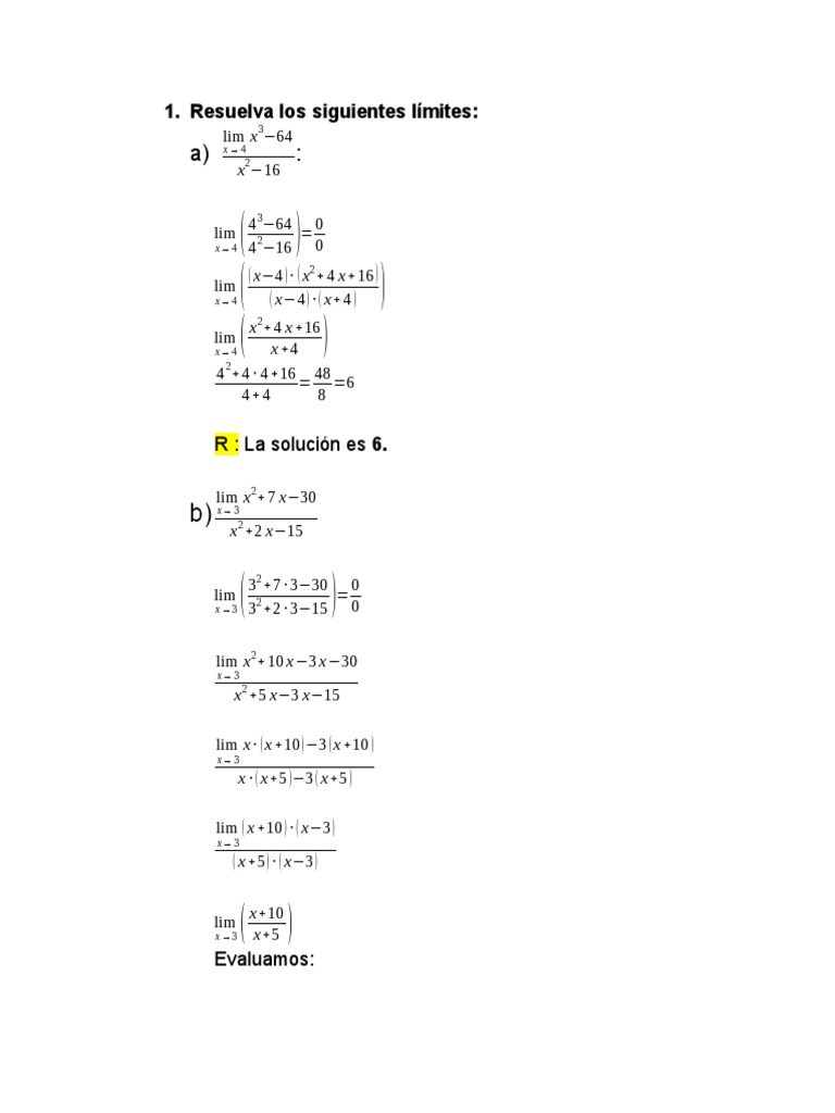 Tarea Semana 2 Calculo 1 Sergio Espinoza | PDF