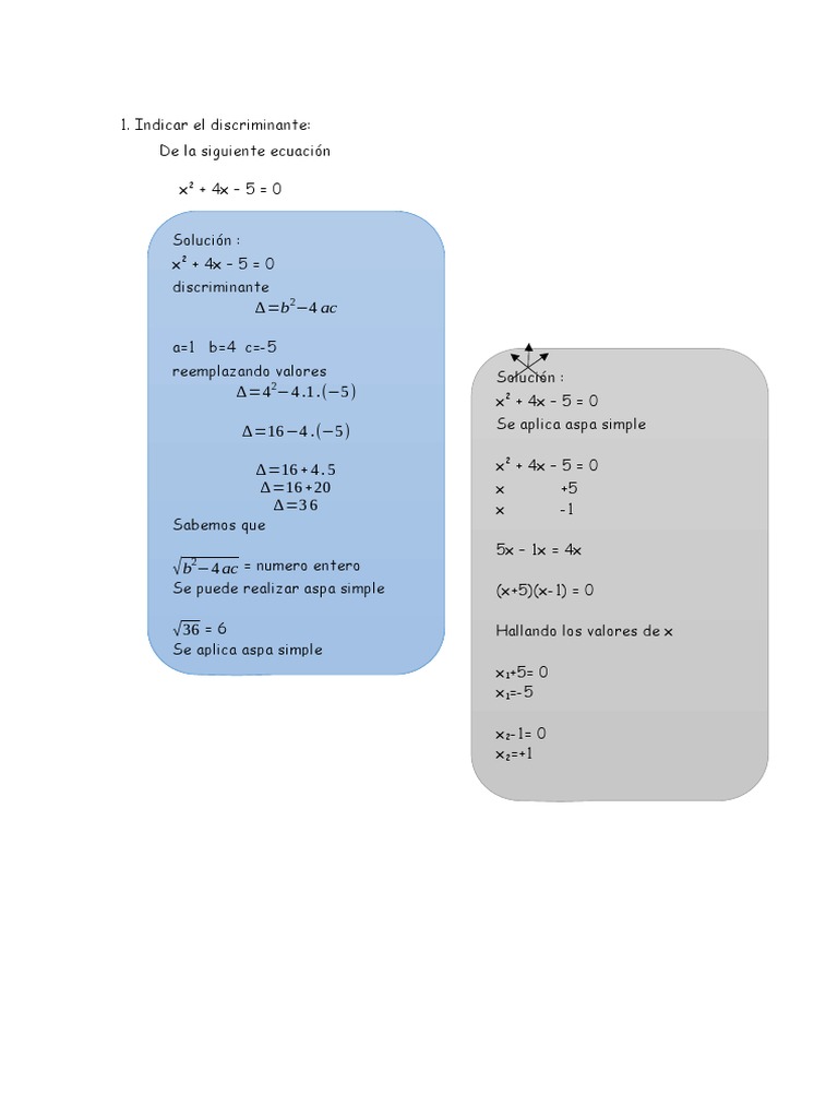 Ejercicos para El Examen 4to Sec | PDF | Álgebra | Matemáticas