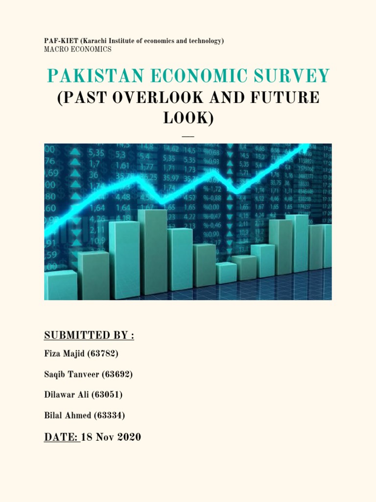 Macro Project (Pak Economic Survey) | PDF | Agriculture | Gross Domestic Product