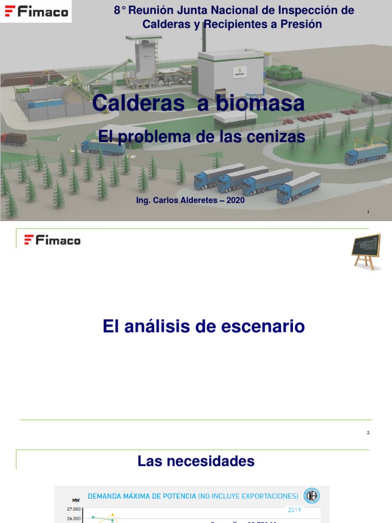Cenizas en Caldera de Biomasa | PDF | Biomasa | Gases