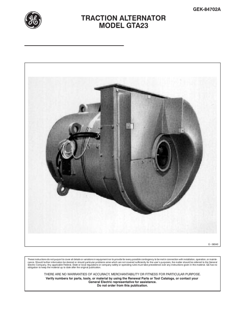 Gek - 84702A Alternador | PDF