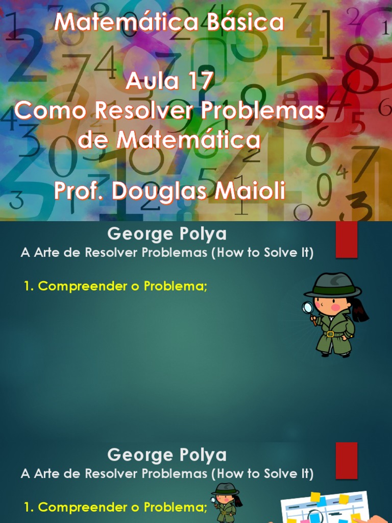 Aula 17 - Como Resolver Problemas de Matemárica | PDF | Ferro