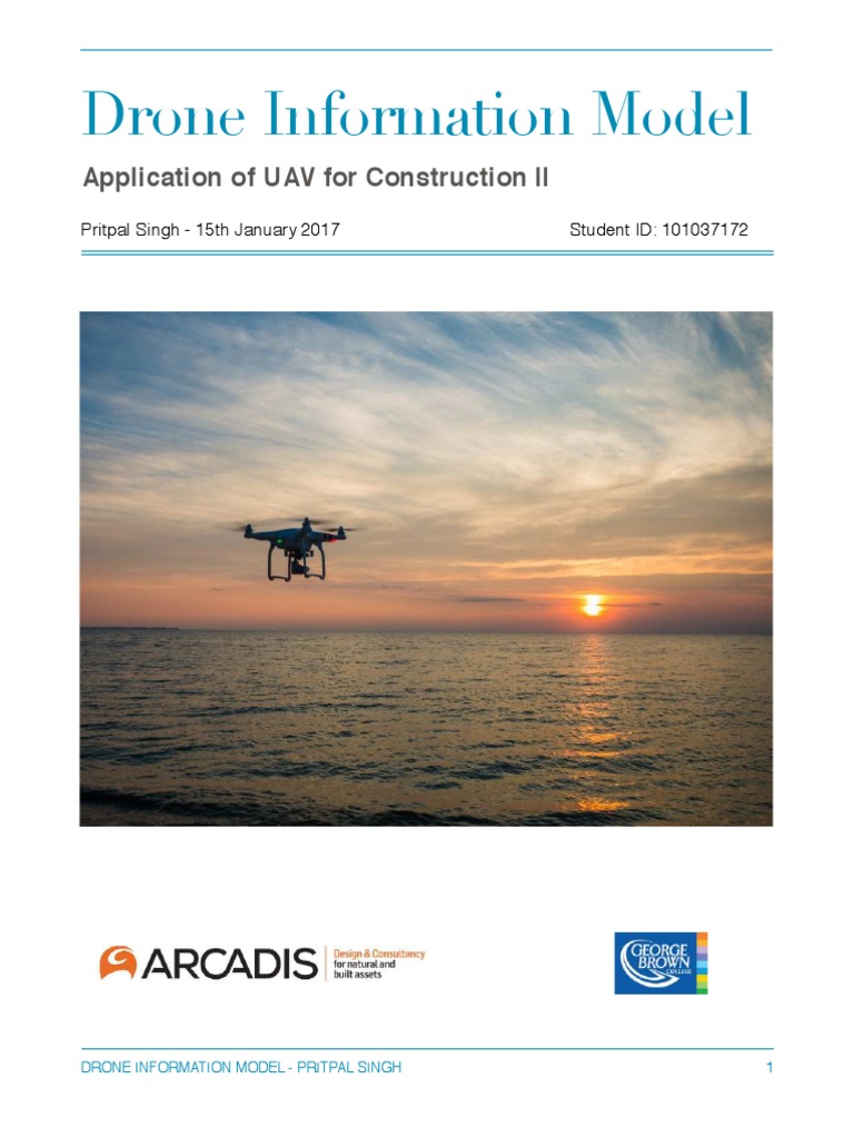 Drone Information Modelling | PDF | Unmanned Aerial Vehicle | Building ...