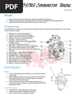 Carburetors Test Answer Sheet | PDF | Carburetor | Throttle