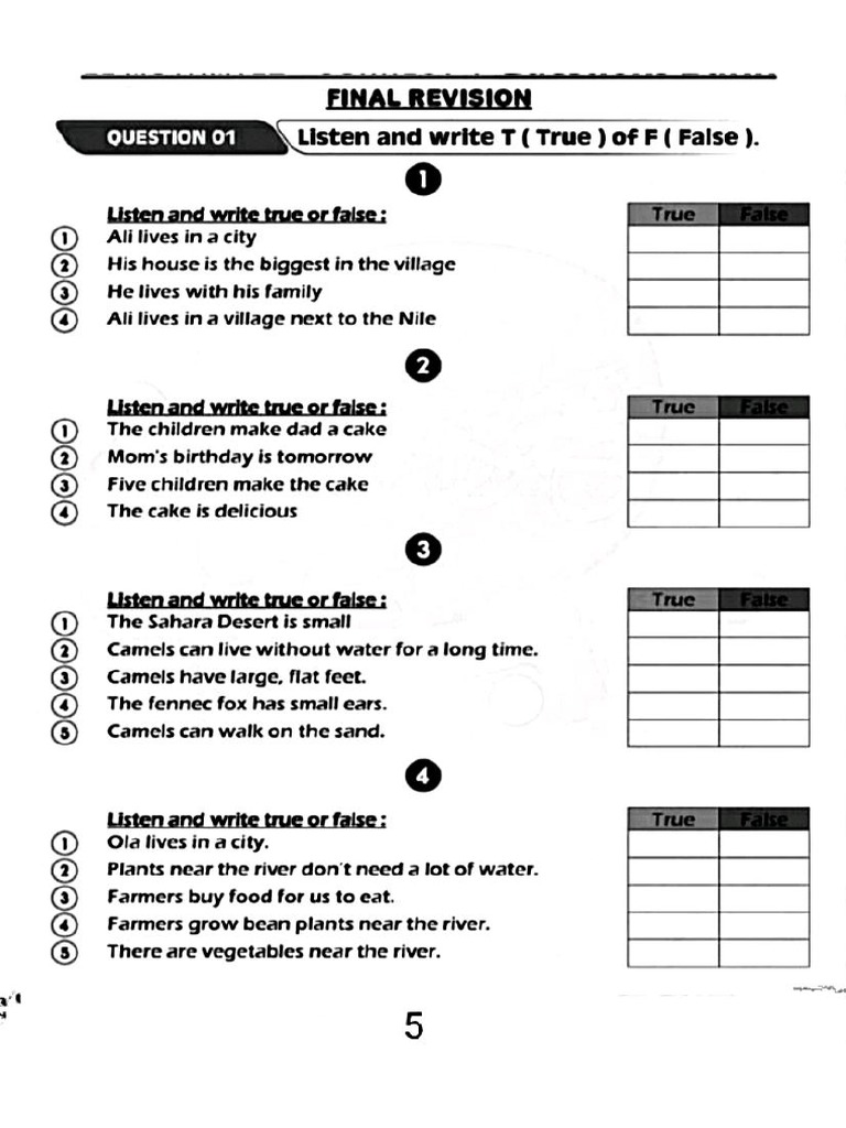 First Term Revision Connect 4 | PDF