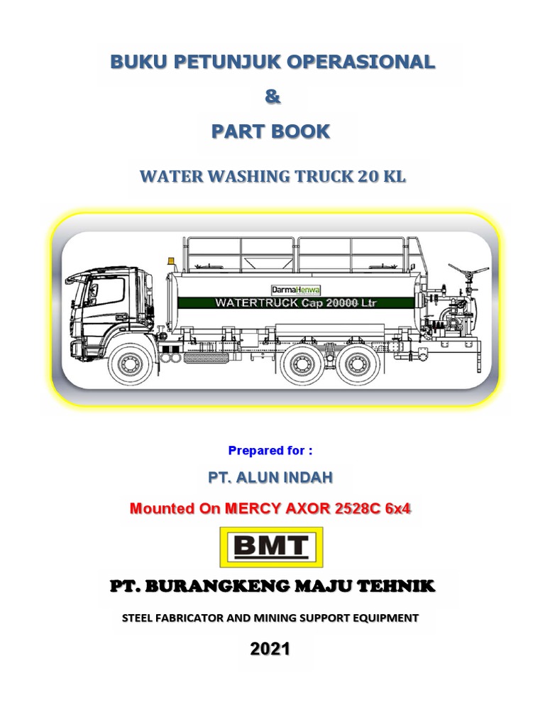 MANUAL BOOK WST 20 KL On MERCY AXOR 2528C (PT. Alun Indah) | PDF | Komputer | Teknologi & Rekayasa
