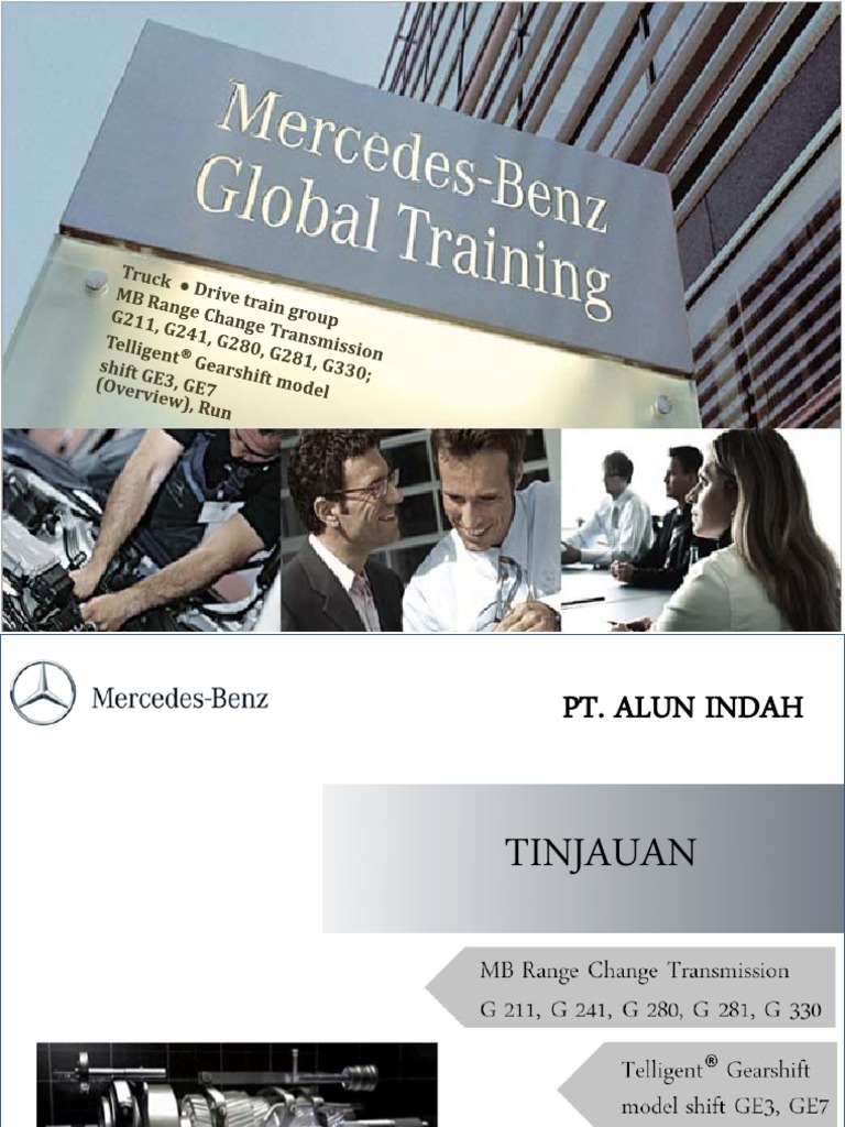 03.02.4 - MB Range Change Transmission G211, G241, G280, G281, G330, Telligent Gearshift Model ...