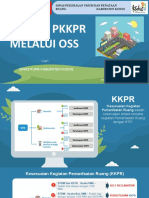 Implementasi KKPR Di Sistem OSS RBA - 1404 | PDF
