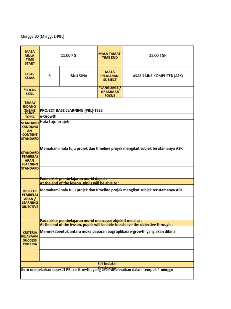 RPH PBL E-Growth | PDF