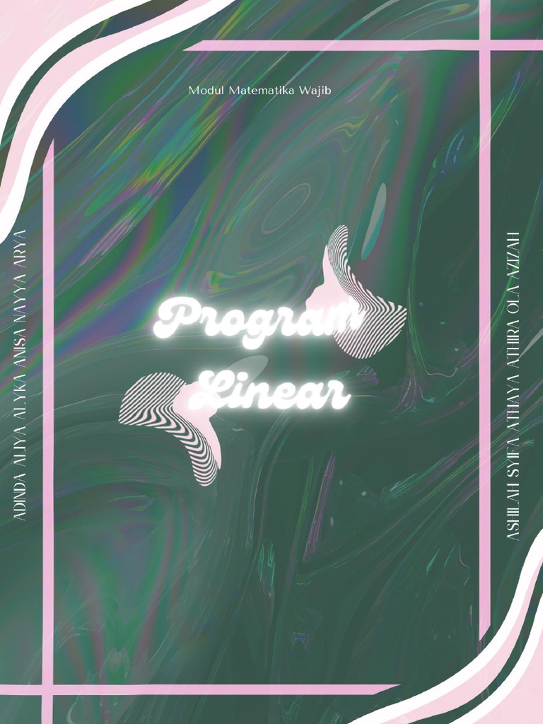 Modul Matematika Wajib - Program Linear | PDF
