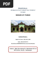 PROPOSAL PEMBANGUNAN MASJID TERBARU 2025docx | PDF