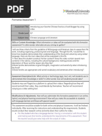 Module Evaluation Form | PDF | Learning Disability | Educational Assessment