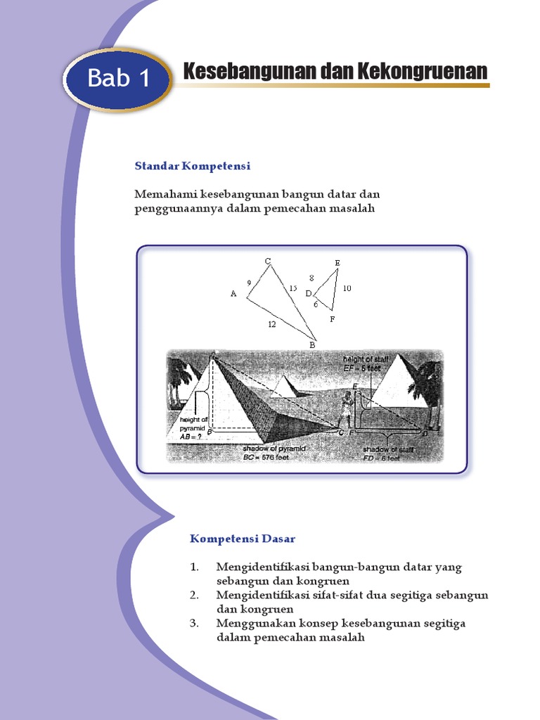 Kesebangunan dan Kekongruenan | PDF