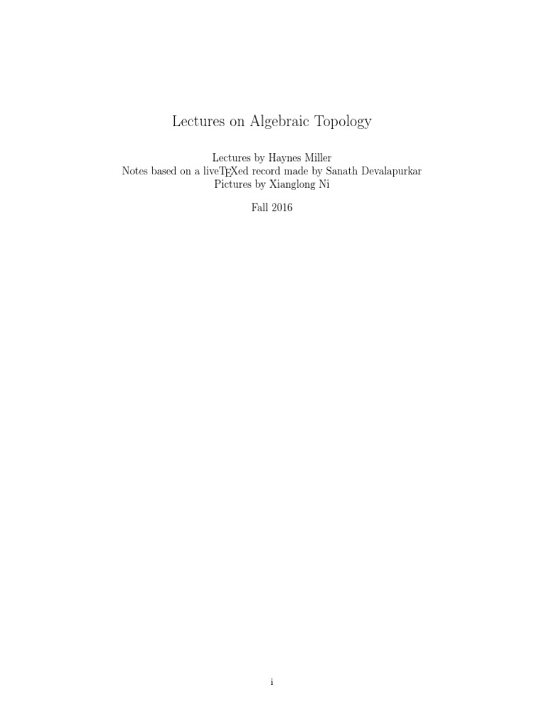 Notes 905 MIT | PDF | Mathematical Structures | Mathematical Relations