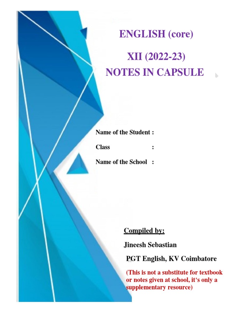 Notes in Capsule | PDF | Mahatma Gandhi