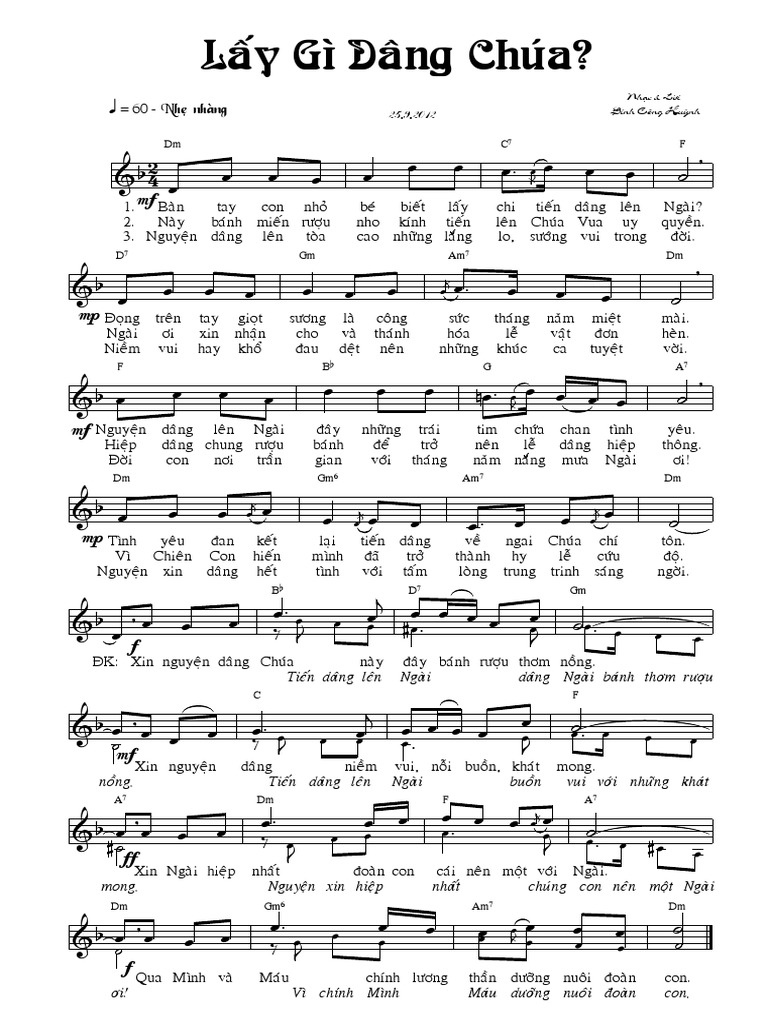 Lay Gi Dang Chua | PDF