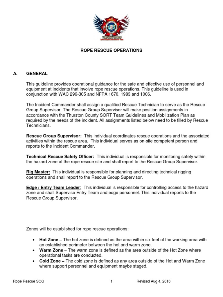 SORT - Rope Rescue | PDF | Mountaineering